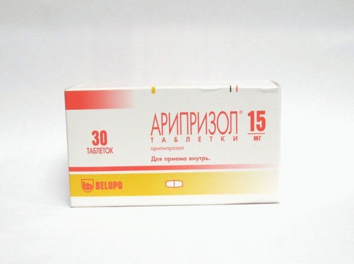 Аріпразол (Аріп МТ) таблетки 15 мг №60 купити в Києві за найкращою ціною