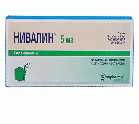 Нівалін 0,5% 1 мл №10 купити в Києві за найкращою ціною